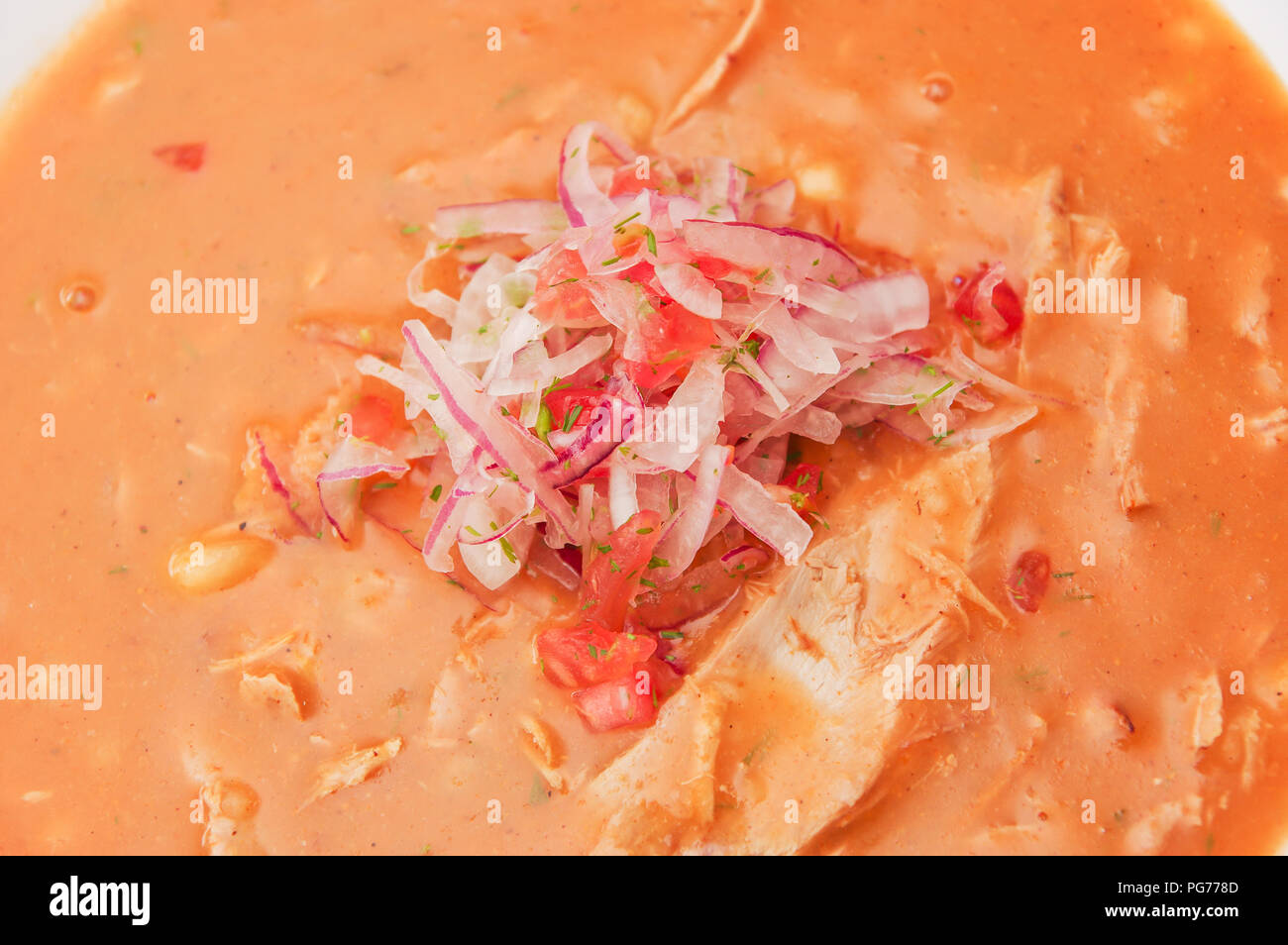 Delicious encebollado fish stew from Ecuador traditional food national ...