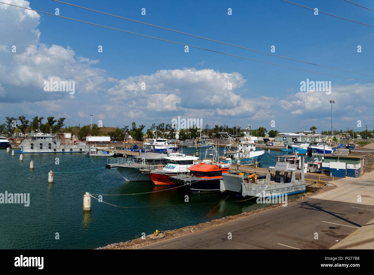Fishing boats harbour australia hi-res stock photography and images - Alamy
