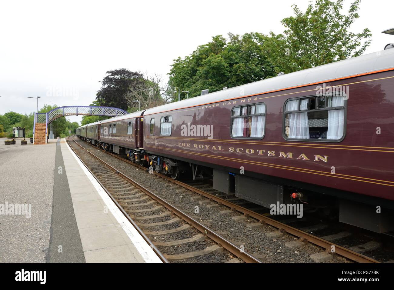 Royal scotsman railway hi-res stock photography and images - Alamy