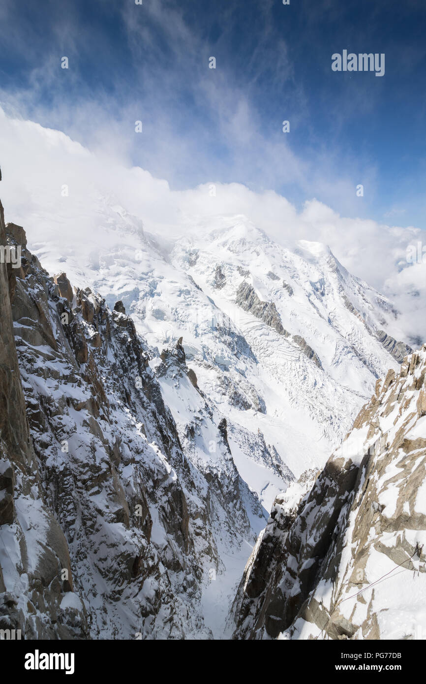 Famous mont blanc highest peak hi-res stock photography and images - Alamy