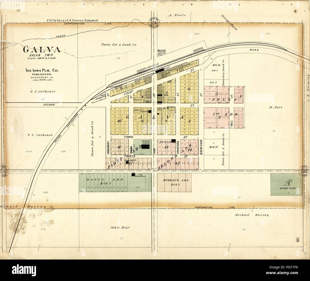 Atlas of Ida County, Iowa - containing maps of villages, cities and ...