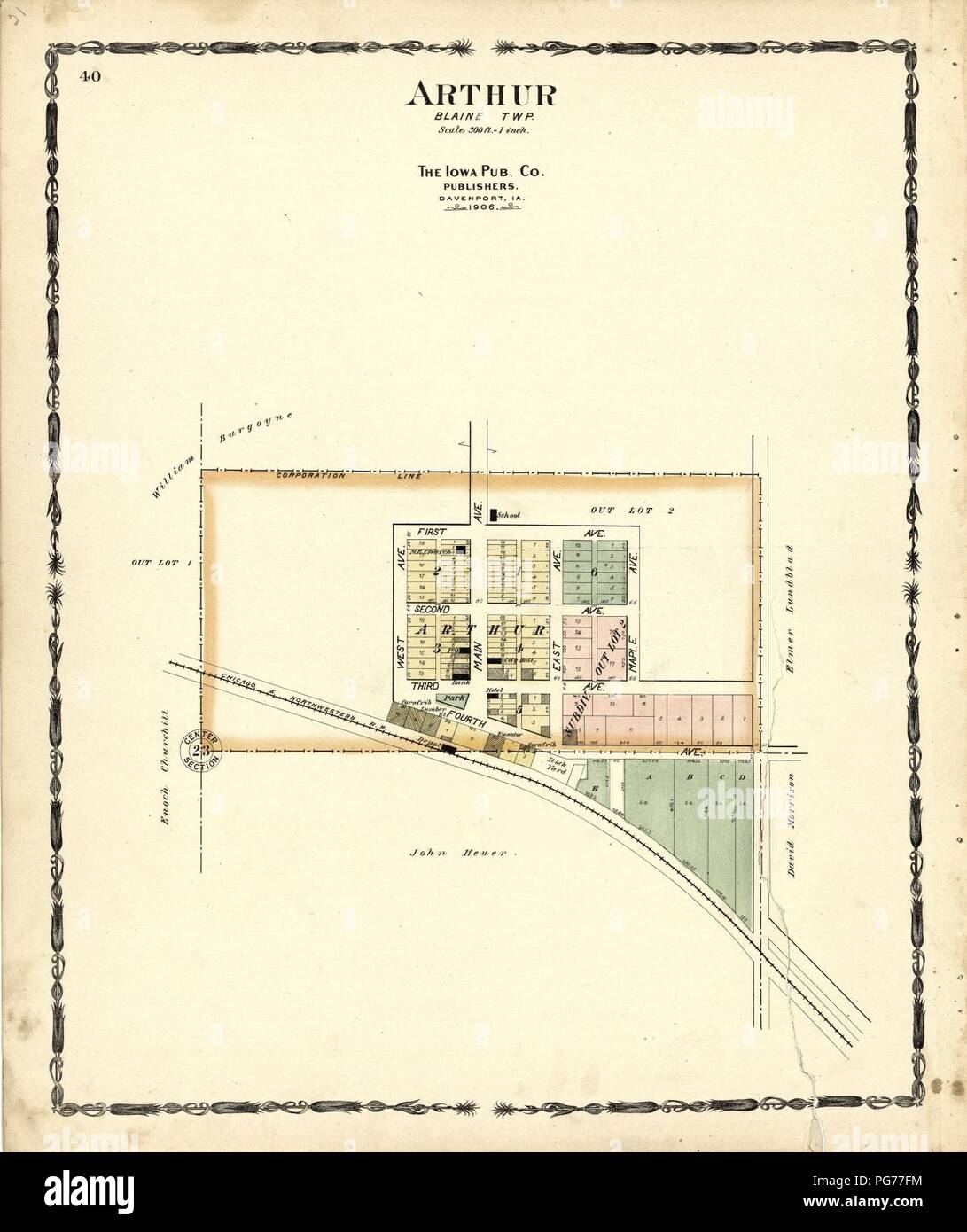 Atlas of Ida County, Iowa - containing maps of villages, cities and ...