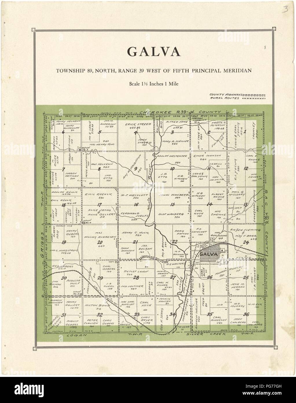 Atlas of Ida County, Iowa Stock Photo - Alamy Atlas of Ida County, Iowa Stock Photo - Alamy