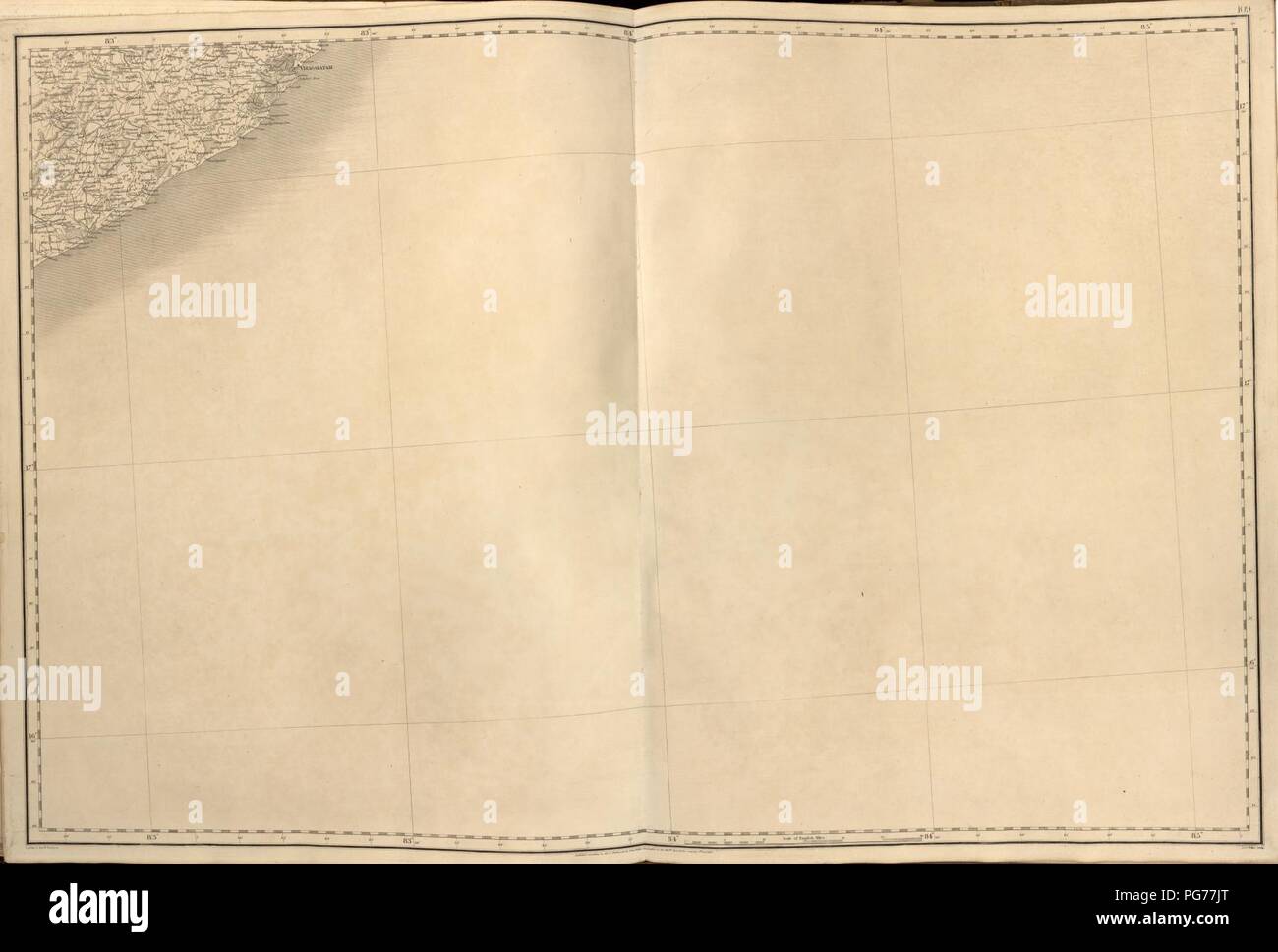 Atlas of India Stock Photo - Alamy
