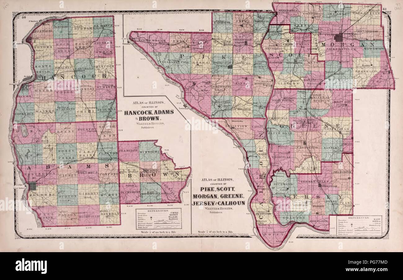 Atlas of Kendall Co. and the state of Illinois - to which is added an ...