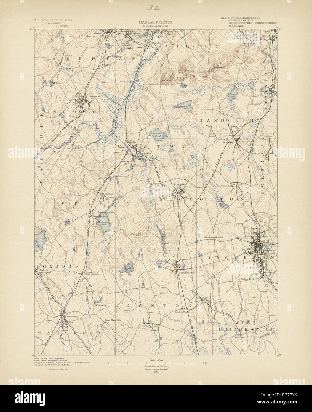 Atlas of Massachusetts Stock Photo - Alamy
