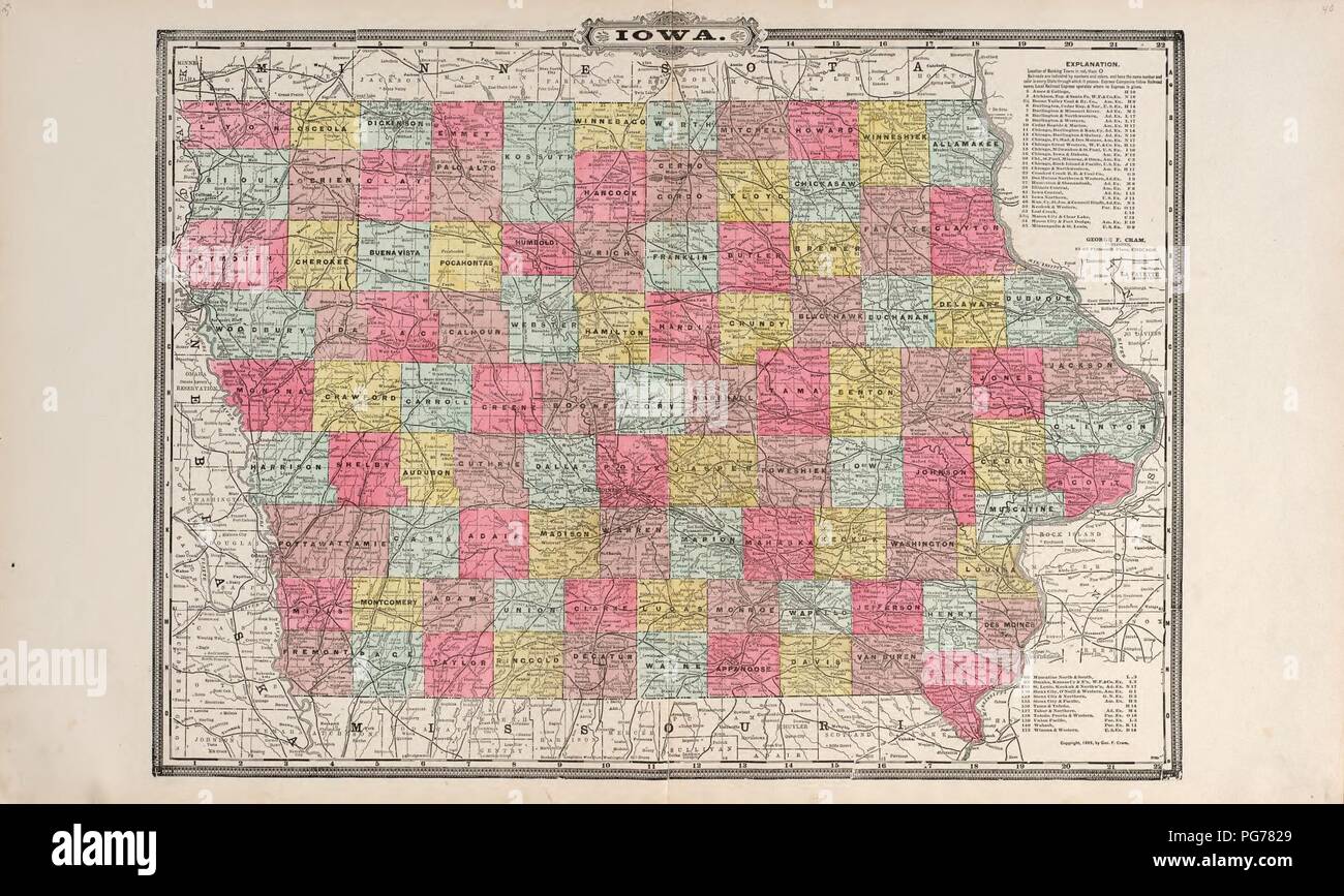 Atlas of Muscatine County, Iowa - containing maps of villages, cities ...
