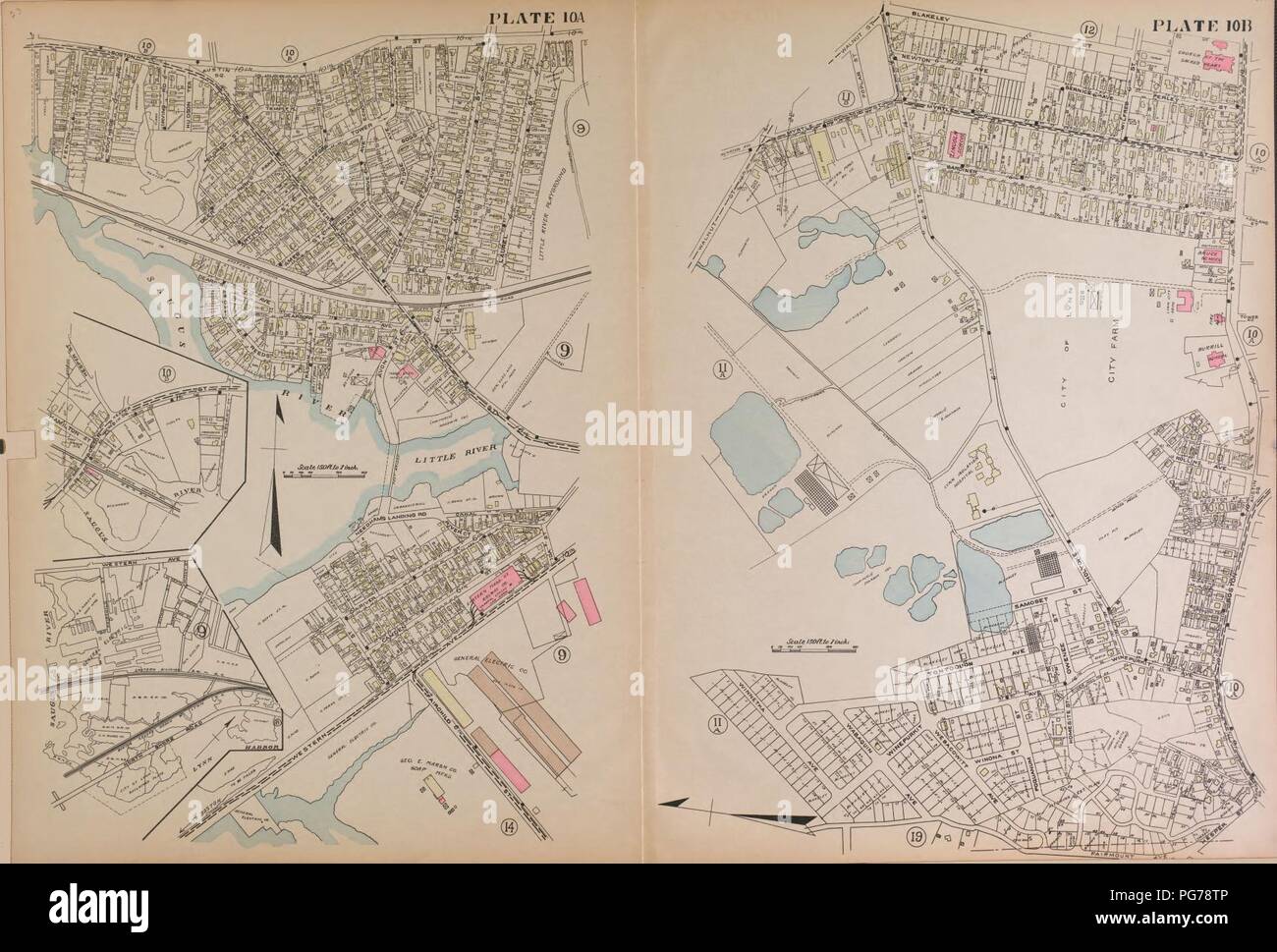 Atlas of the city of Lynn, Massachusetts - including also the towns of ...