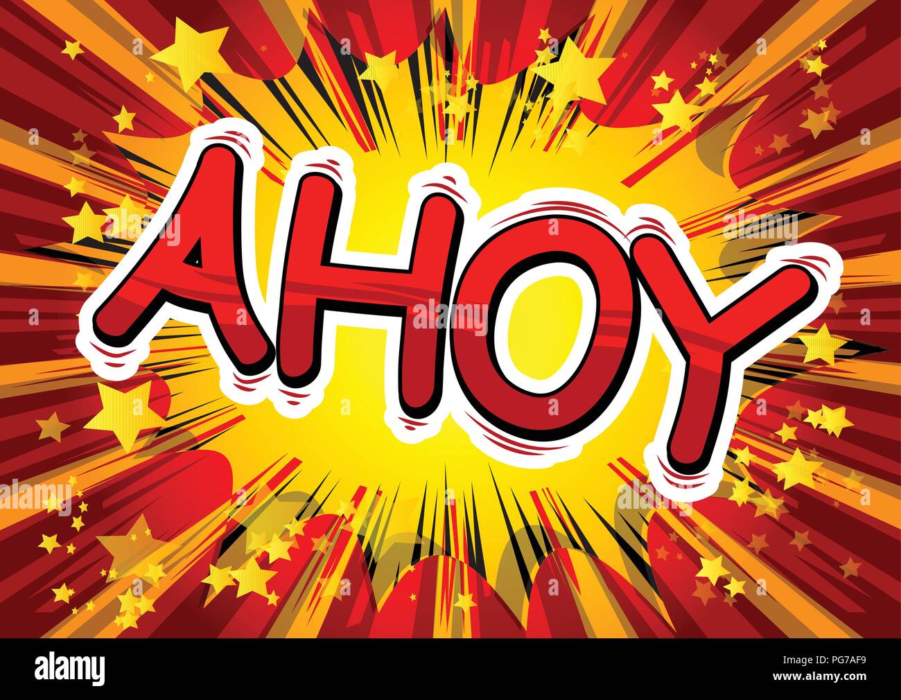 Ahoy (in english can be used as a greeting, a warning, or a farewell ...