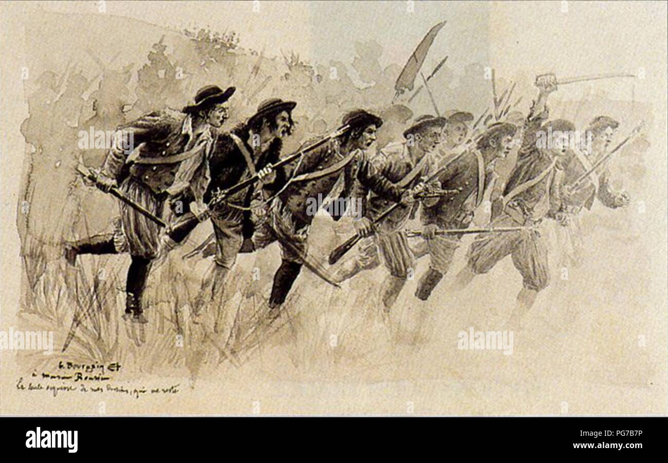 Attaque de Chouans Stock Photo - Alamy