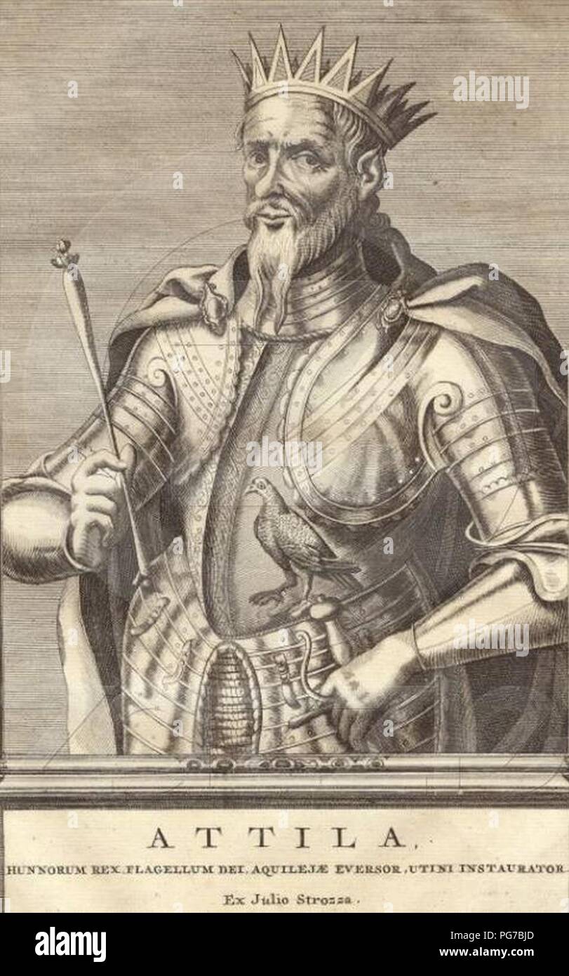 Attila Hunnorum Rex Flagellum Dei Aquilejae Eversor Utini Instaurator ...