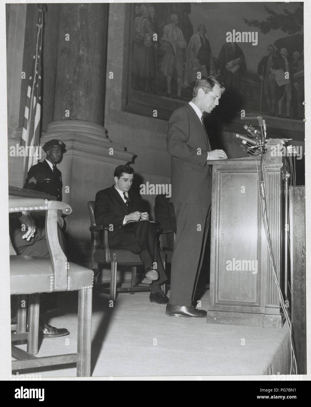 Attorney General Robert Kennedy at the opening of the Emancipation ...