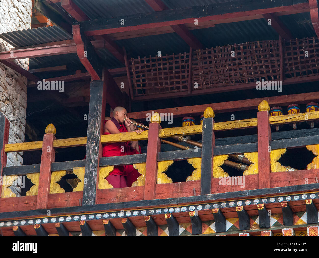 Bhutanese man in traditional clothes hi-res stock photography and ...