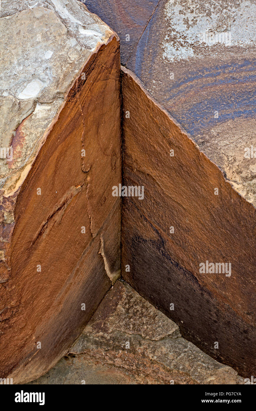 Details of patterns and colours in rock Stock Photo - Alamy