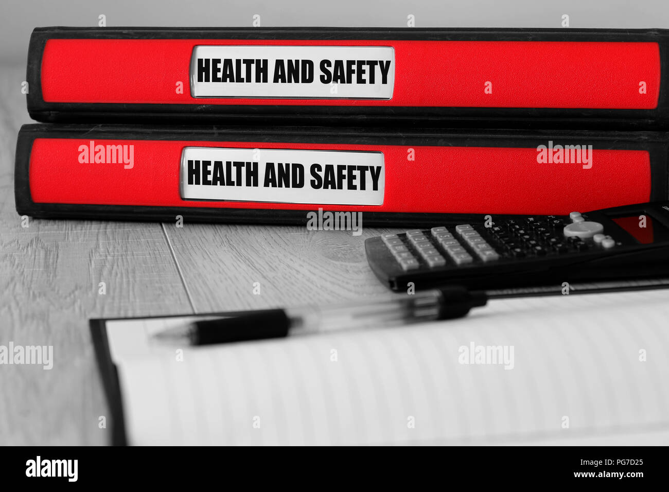 Health and safety at work document hi-res stock photography and images ...