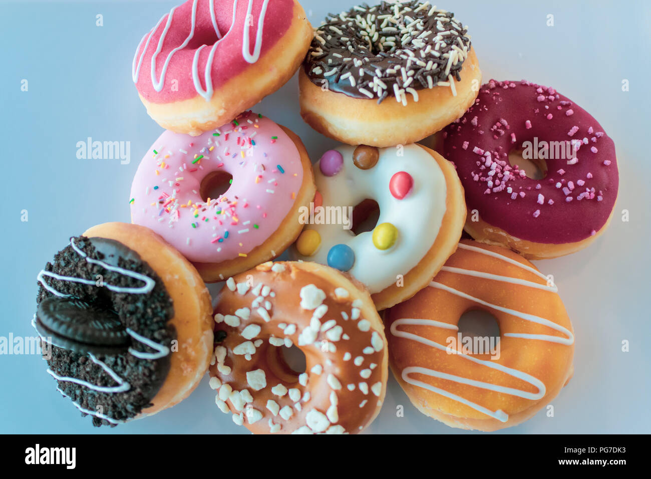 Doughnut collection hi-res stock photography and images - Alamy