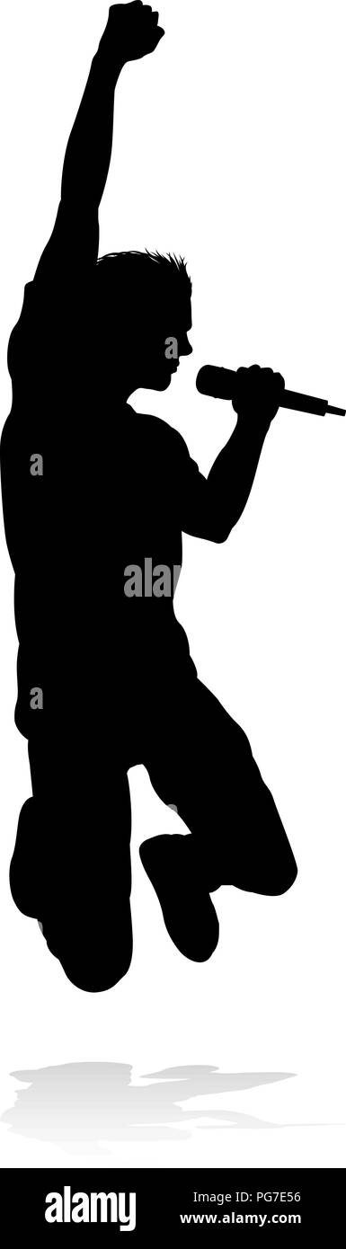 Male rockstar Stock Vector Images - Alamy