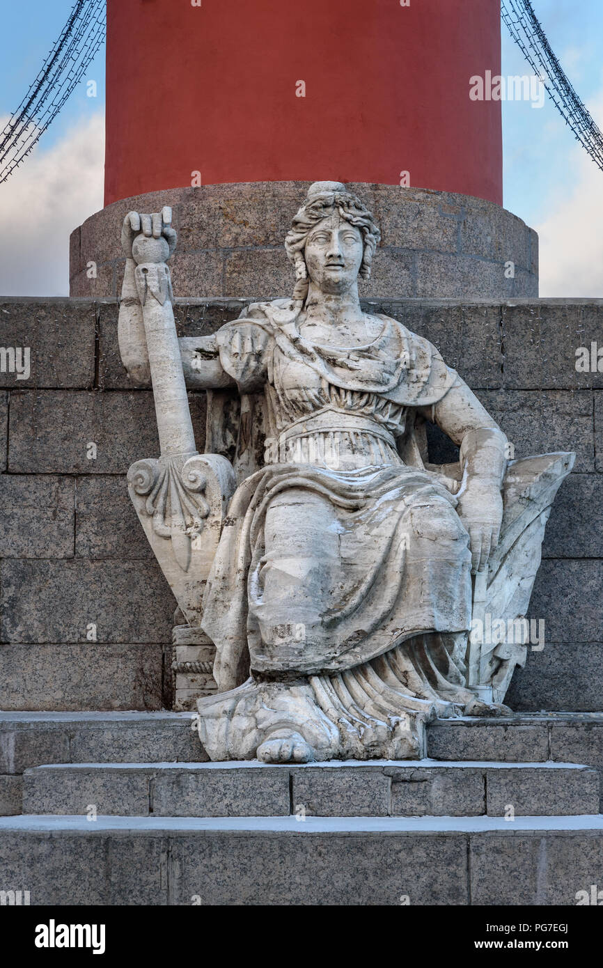 Strelka of vasilievsky island hi-res stock photography and images - Alamy