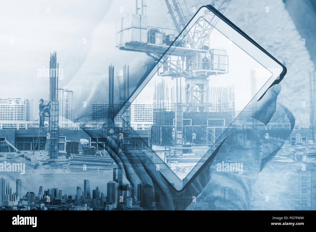 Architecture with double exposure hi-res stock photography and images ...