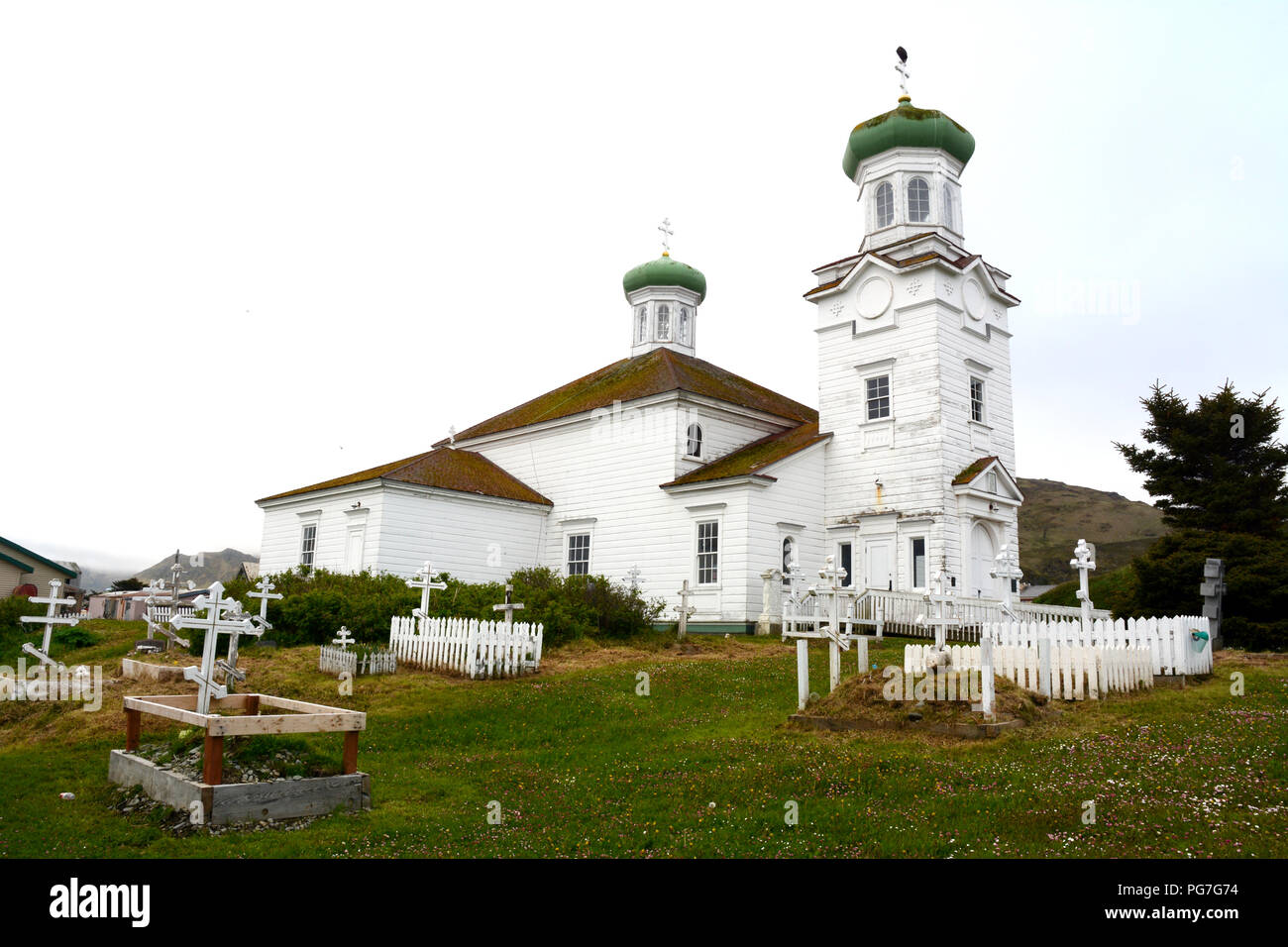 The Church of the Holy Ascension, a 19th century Orthodox church built ...