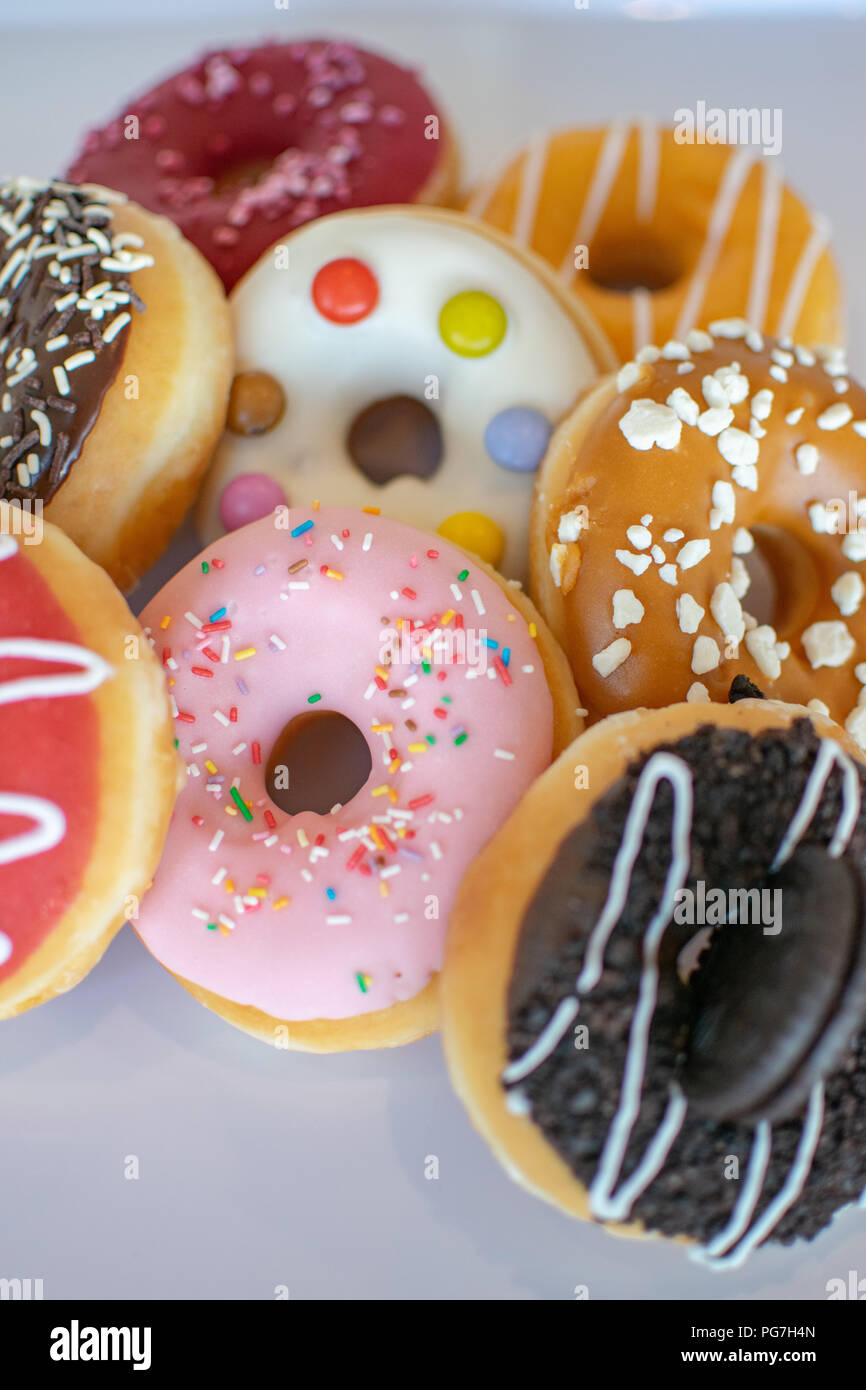 Doughnut selection hi-res stock photography and images - Alamy