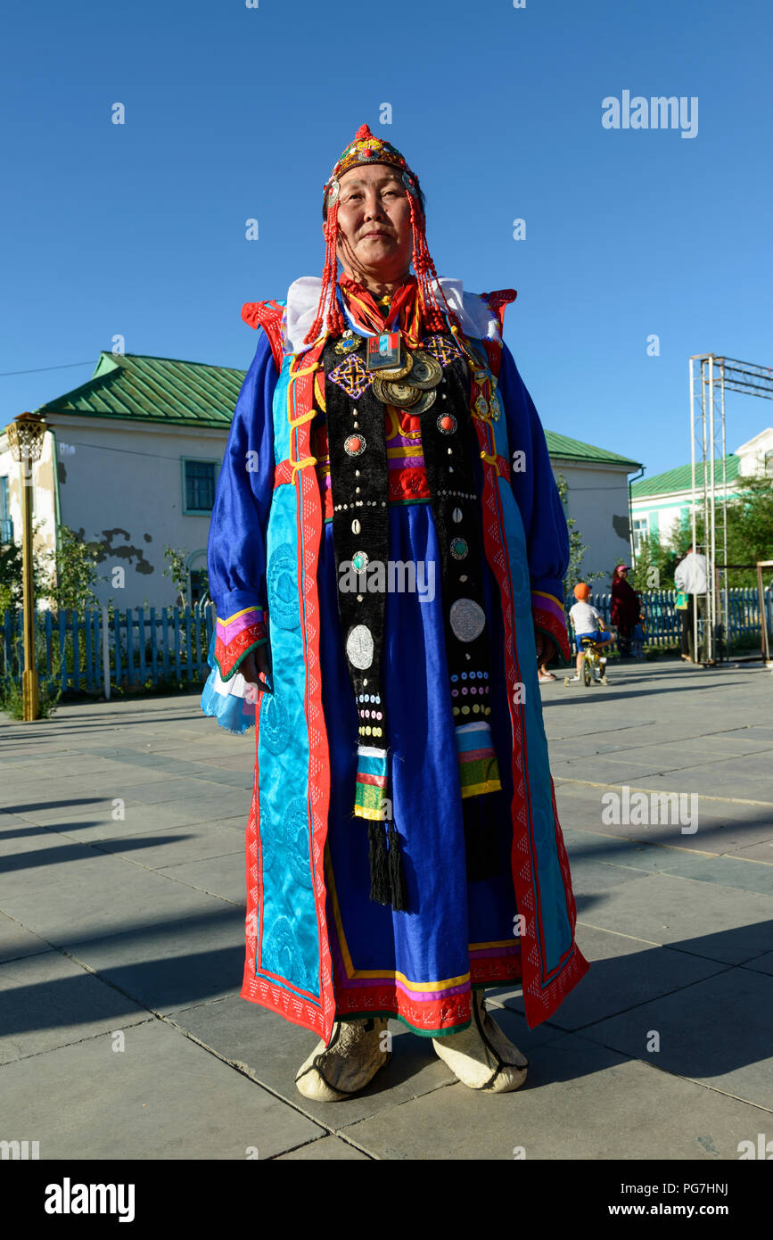 Showcase of different Mongolian ethnic groups and traditional costumes ...