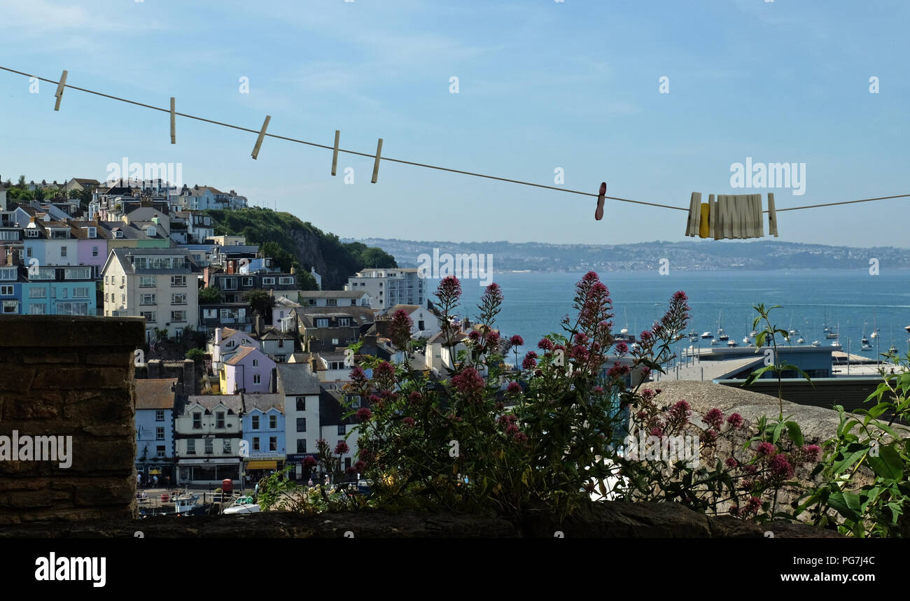 Brixham, Devon, English Riviera, England Stock Photo - Alamy