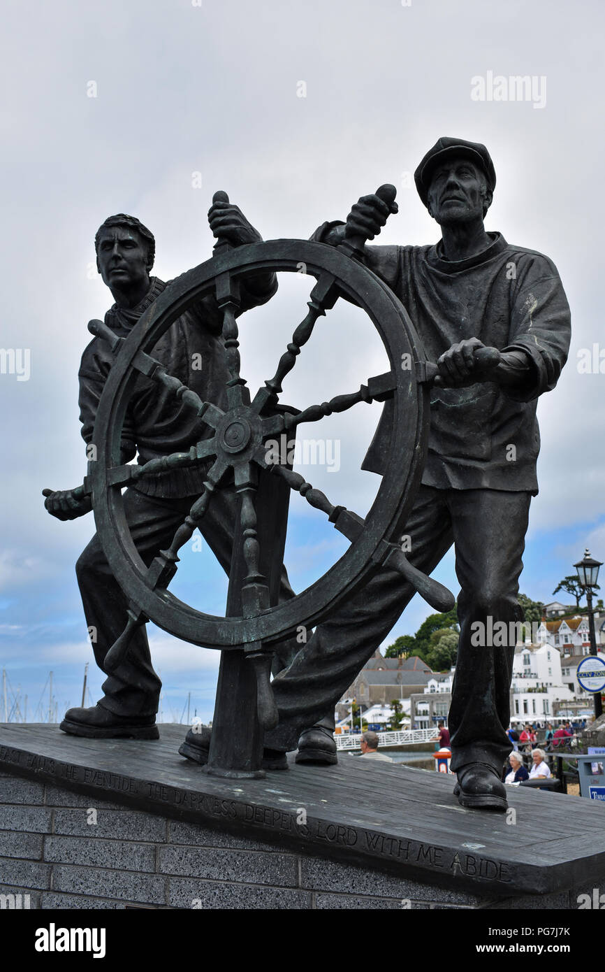 Statue brixham harbour hi-res stock photography and images - Alamy