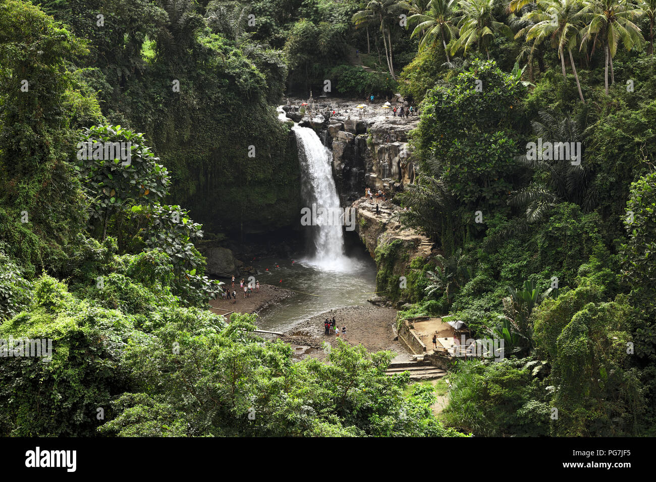 Tegenungan Waterfall (Ubud) Bali Indonesia Stock Photo - Alamy