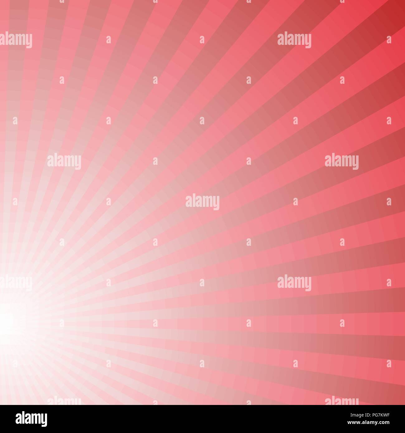Asymmetrical abstract gradient sun rays background design Stock Vector ...