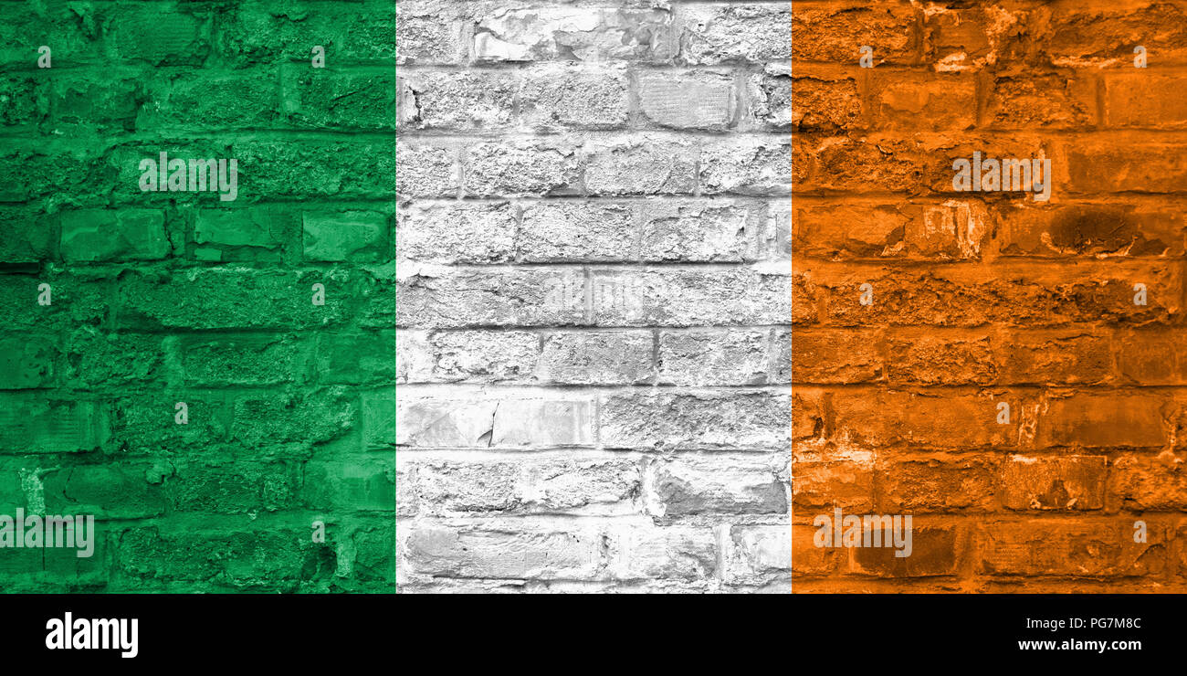 Old ireland flag hi-res stock photography and images - Alamy