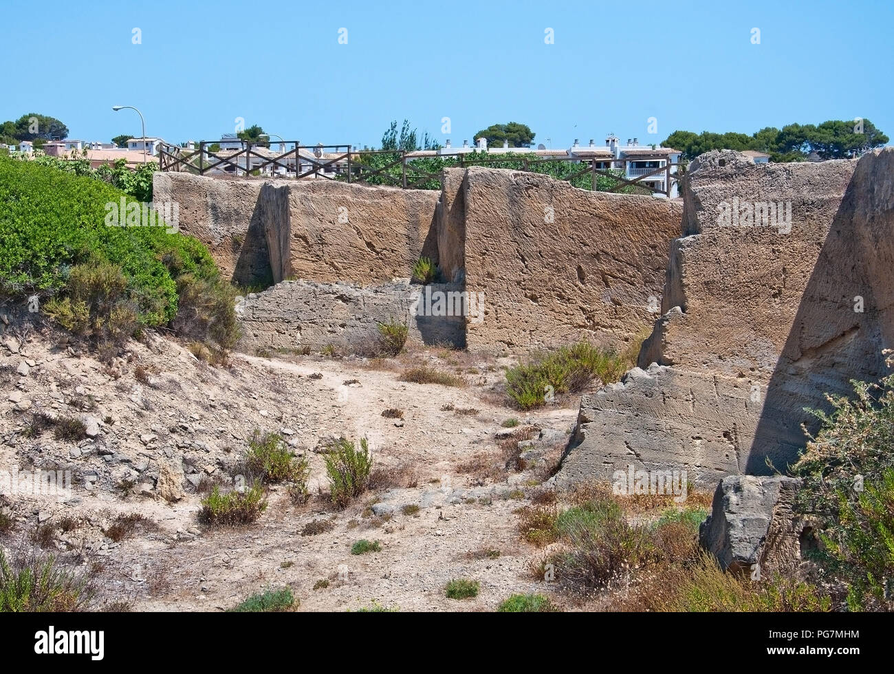 Beautiful natural coast landscape with rocks in Mallorca, Spain Stock ...