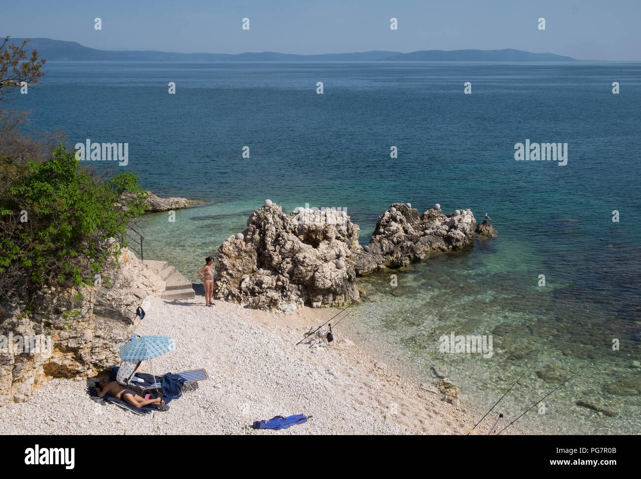 Rabac croatia hi-res stock photography and images - Alamy