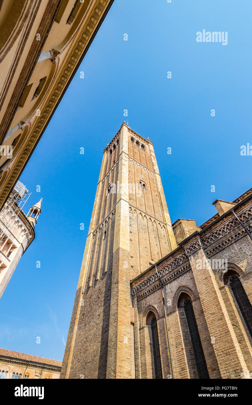 belfry of Cathedral in Parma Stock Photo - Alamy