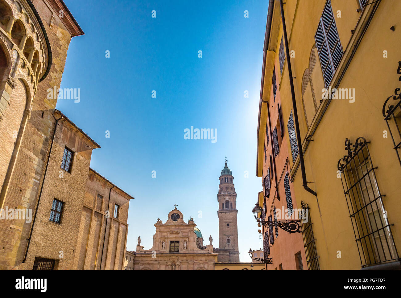 facade of Saint John church in Parma Stock Photo - Alamy