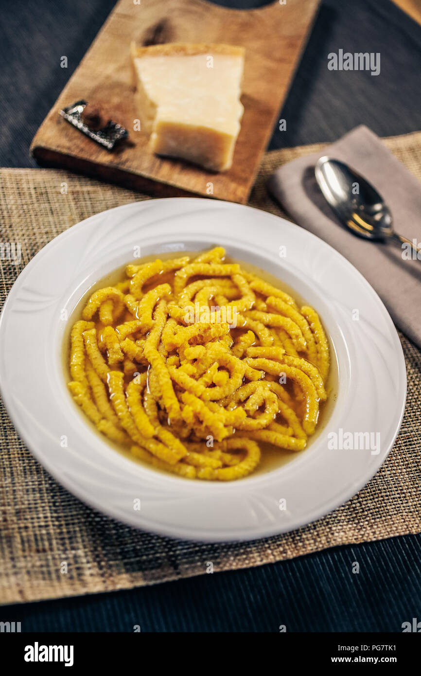 Passatelli pasta hi-res stock photography and images - Alamy
