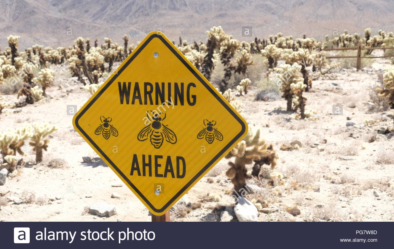 Warning Sign Bees Stock Photos & Warning Sign Bees Stock Images - Alamy