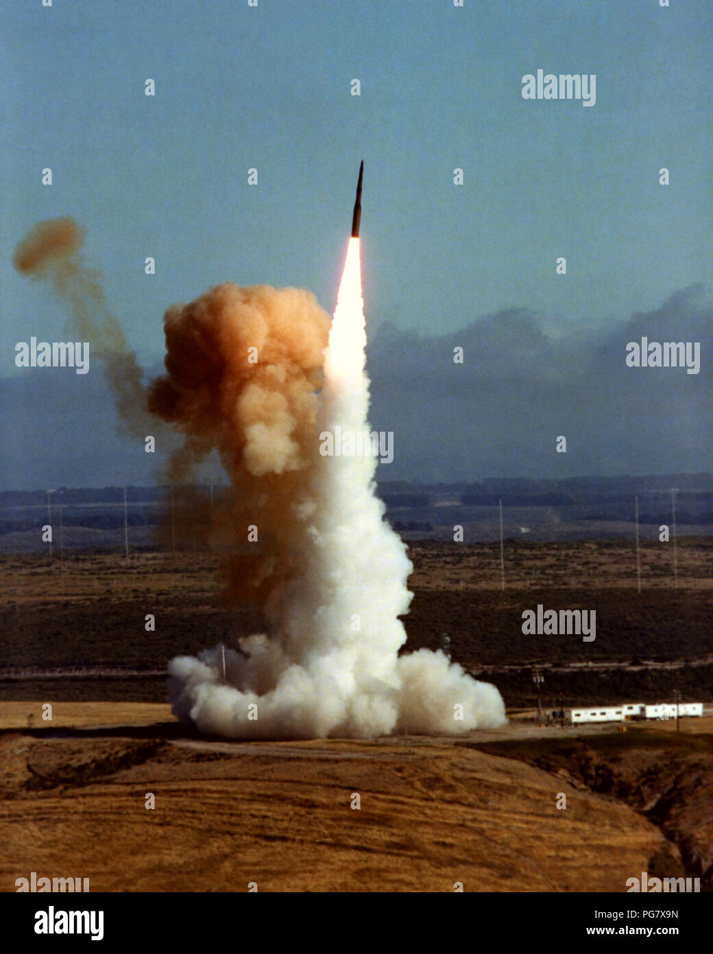 Intercontinental Ballistic Missile Explosion