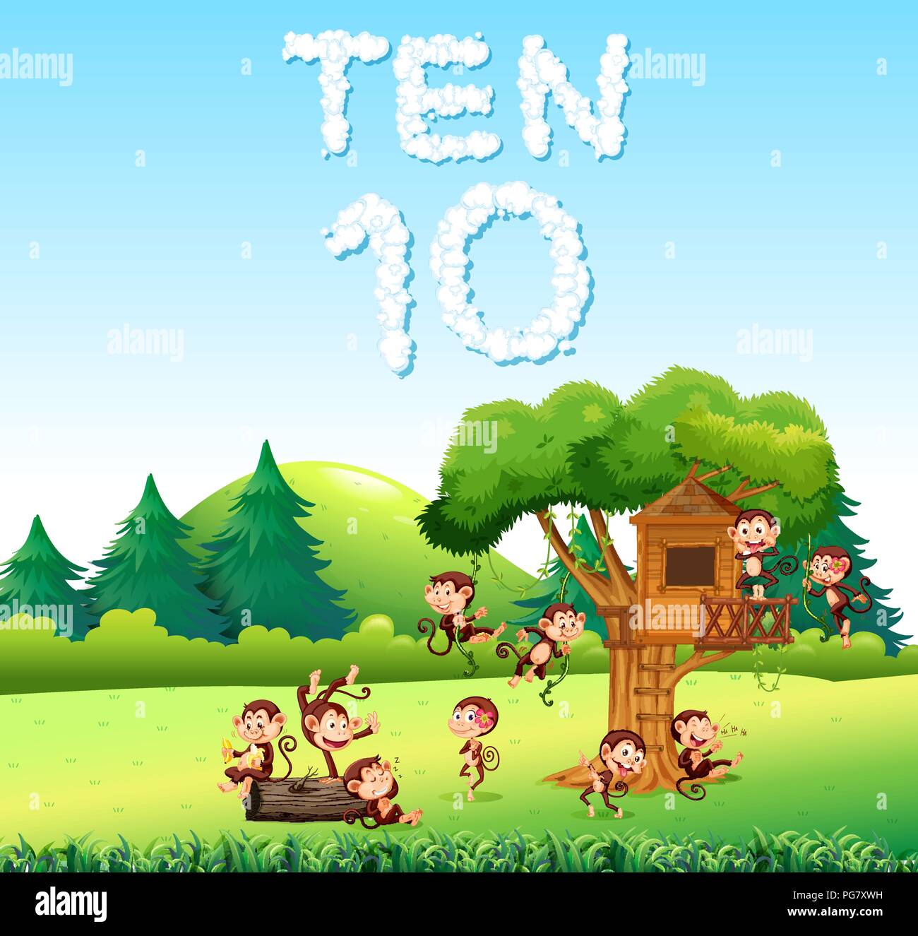 Log ten Stock Vector Images - Alamy