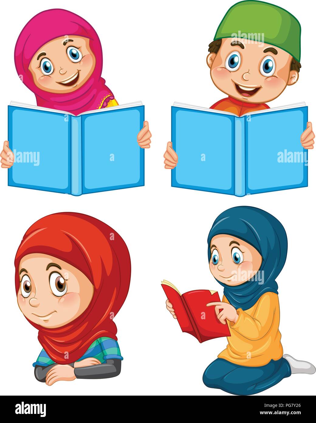 Muslim girl traditional dress Cut Out Stock Images & Pictures - Alamy