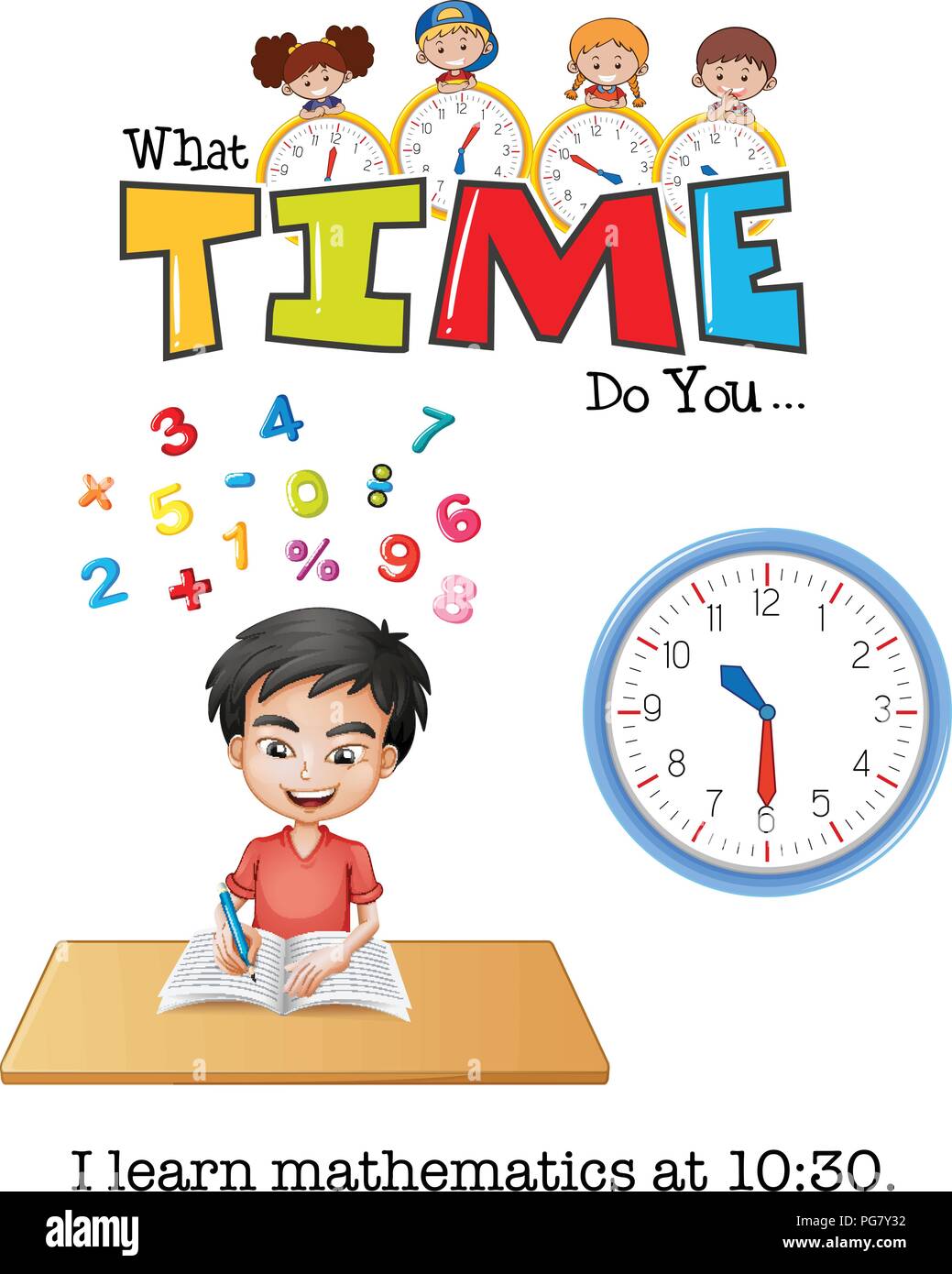 A 10 minute Stock Vector Images - Alamy