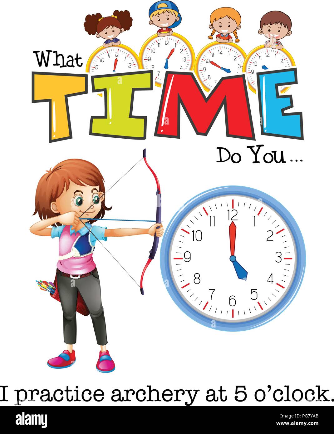 5 oclock girl hi-res stock photography and images - Alamy