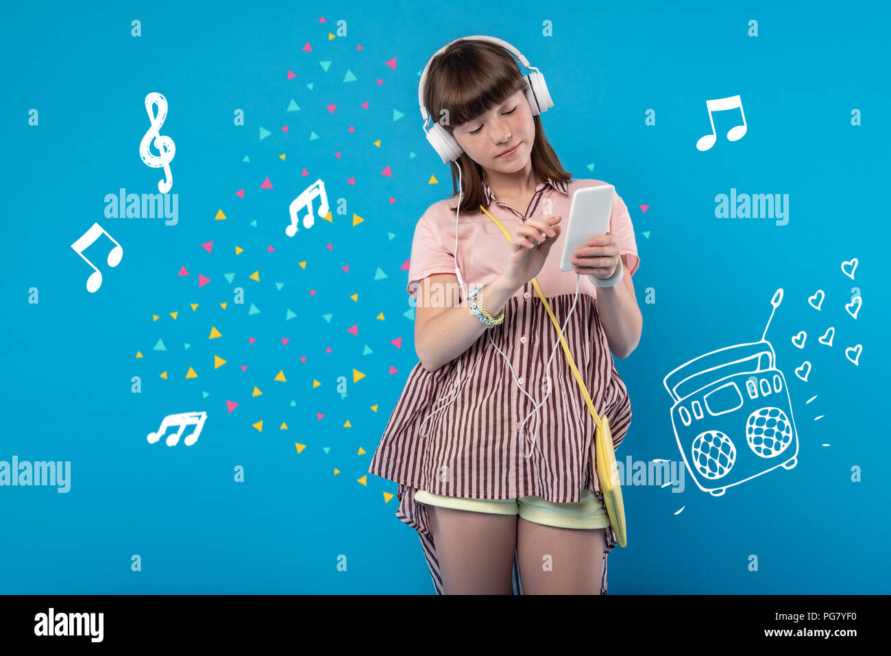 Feeling the music hi-res stock photography and images - Alamy