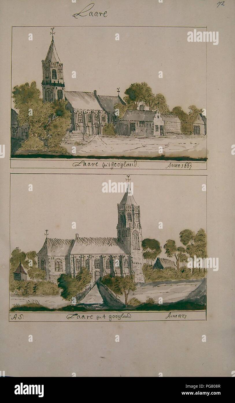 Atlas Schoemaker-WESTFRIESLAND-DEEL3-667-Noord-Holland, Laare Stock ...