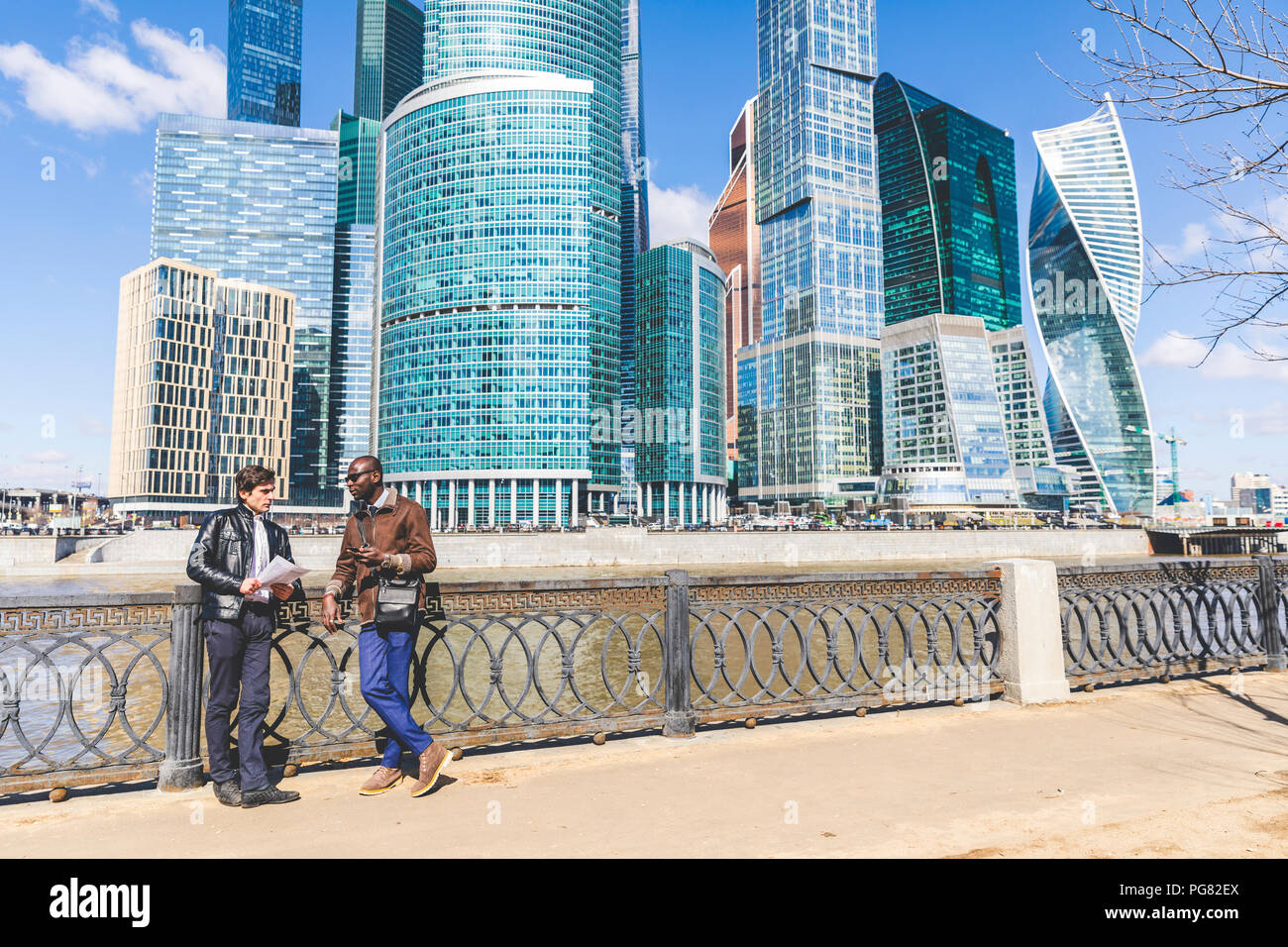 Businessmen Office Towers High Resolution Stock Photography and Images ...