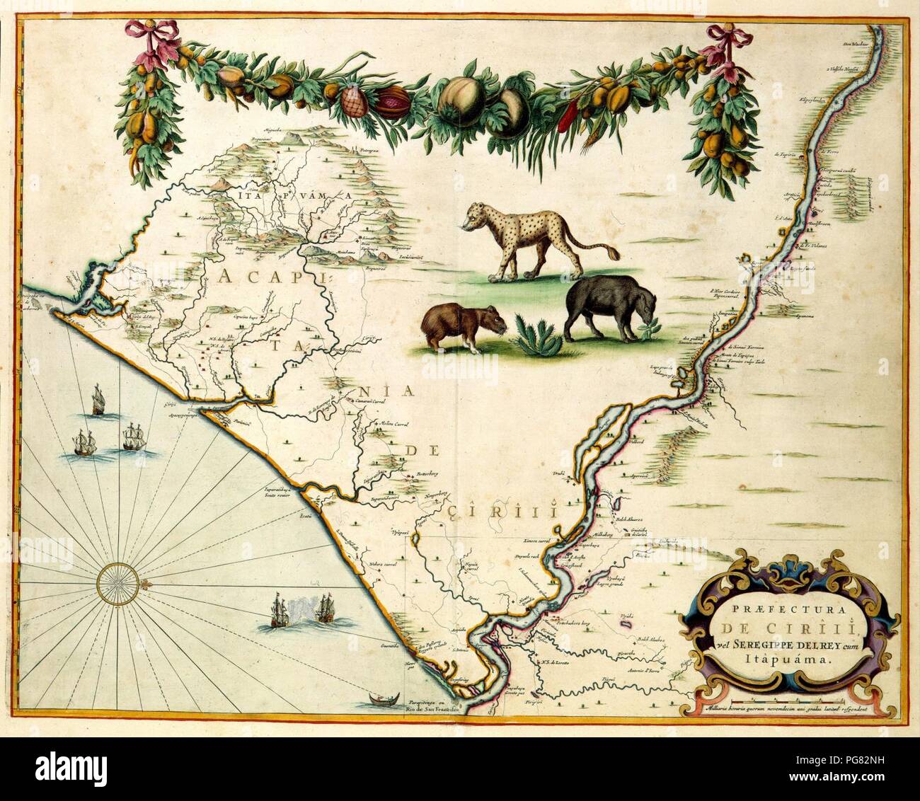 Atlas Van der Hagen-KW1049B13 094-PRAEFECTURA DE CIRILI vel SEREGIPPE ...