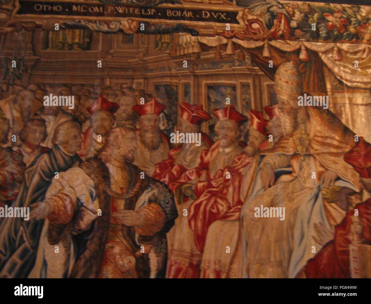 Audienz beim Papst Stock Photo - Alamy
