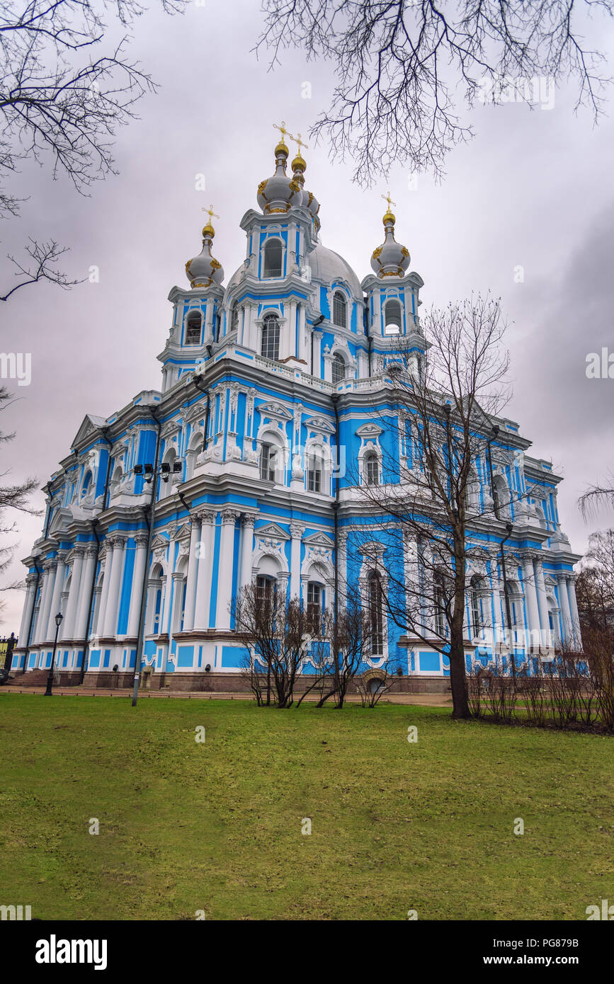 Orthodox resurrection smolny cathedral hi-res stock photography and ...