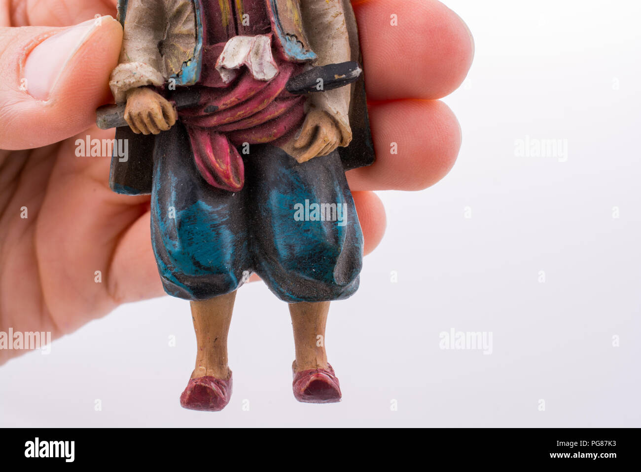 Ottoman man figure in tradational clothes Stock Photo - Alamy