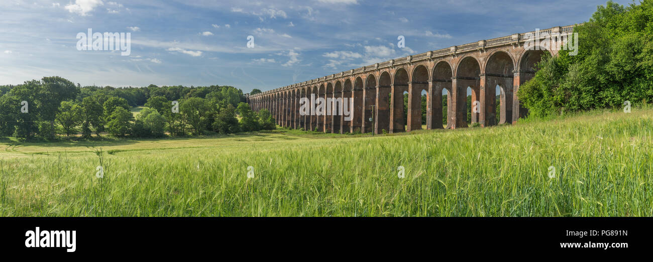 View the Ouse Viaduct Bridge in West Sussex Stock Photo - Alamy